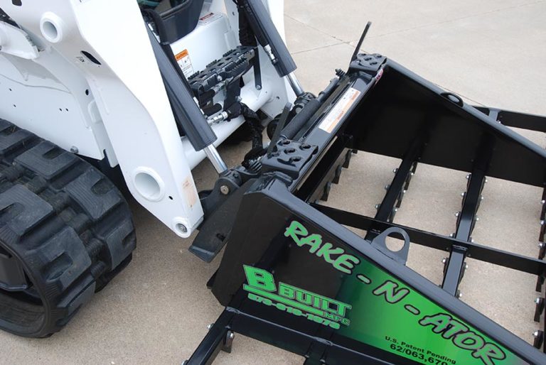 Landscape Rake - Rake-N-Ator 94" - Skid-steer Loader Attachment - B ...